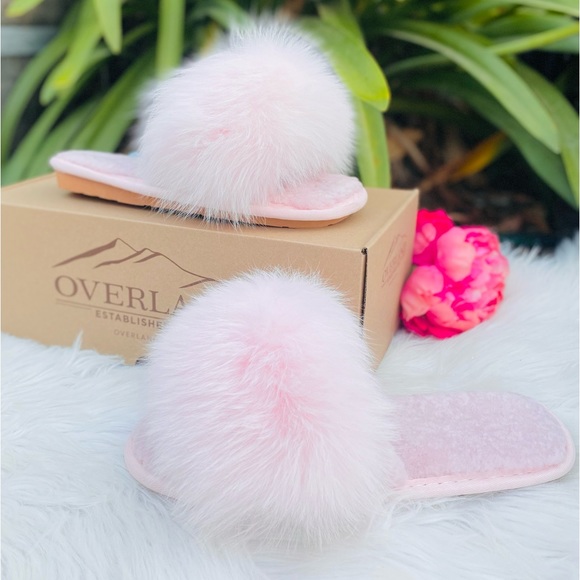 Overland | Shoes | Overland Fox Sheepskin Fur Slippers | Poshmark
